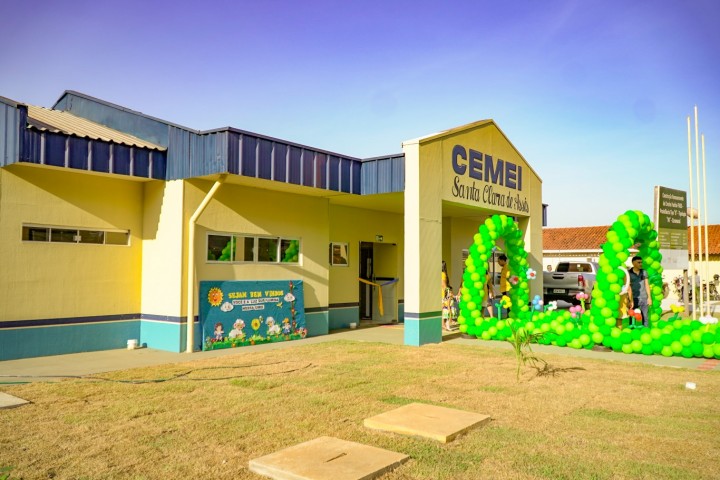 Centro de Educação Infantil Santa Clara de Assis é entregue pela ...